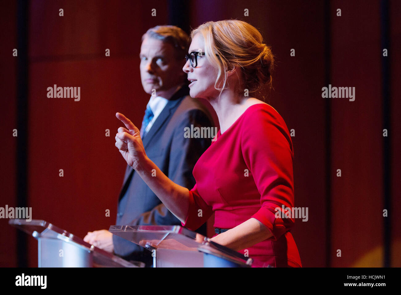 THE PURGE: ELECTION YEAR, from left: Kyle Secor, Elizabeth Mitchell ...