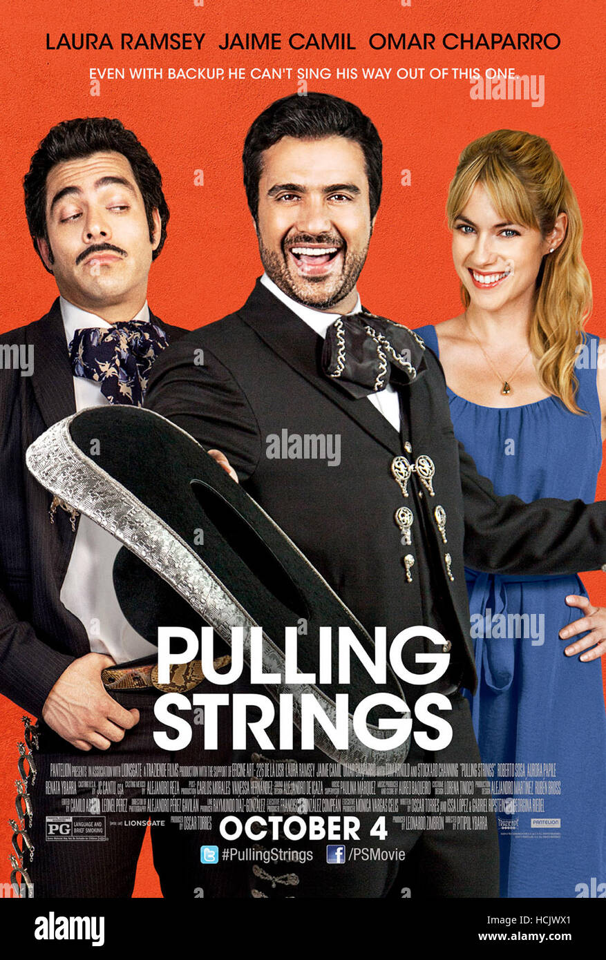 PULLING STRINGS, US poster art, from left: Omar Chaparro, Jaime Camil ...