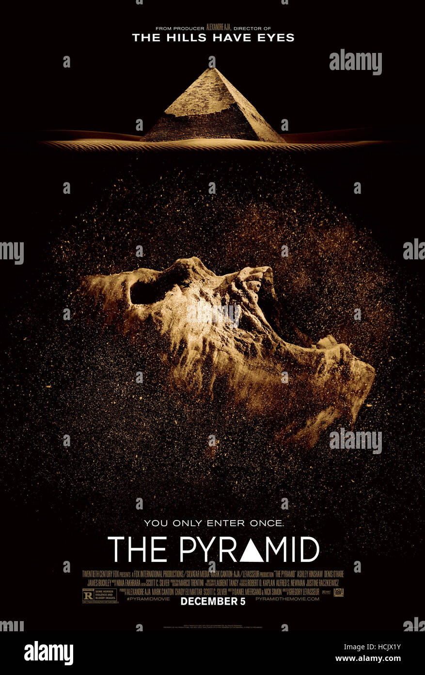 THE PYRAMID, US poster art, 2014. TM and Copyright ©20th Century Fox ...