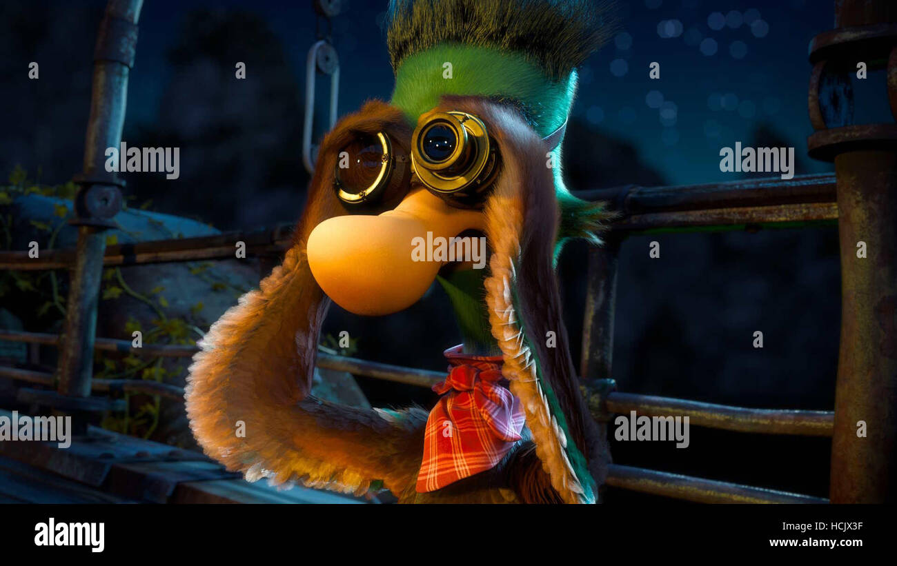 Cartoon bird with binoculars hi-res stock photography and images - Alamy