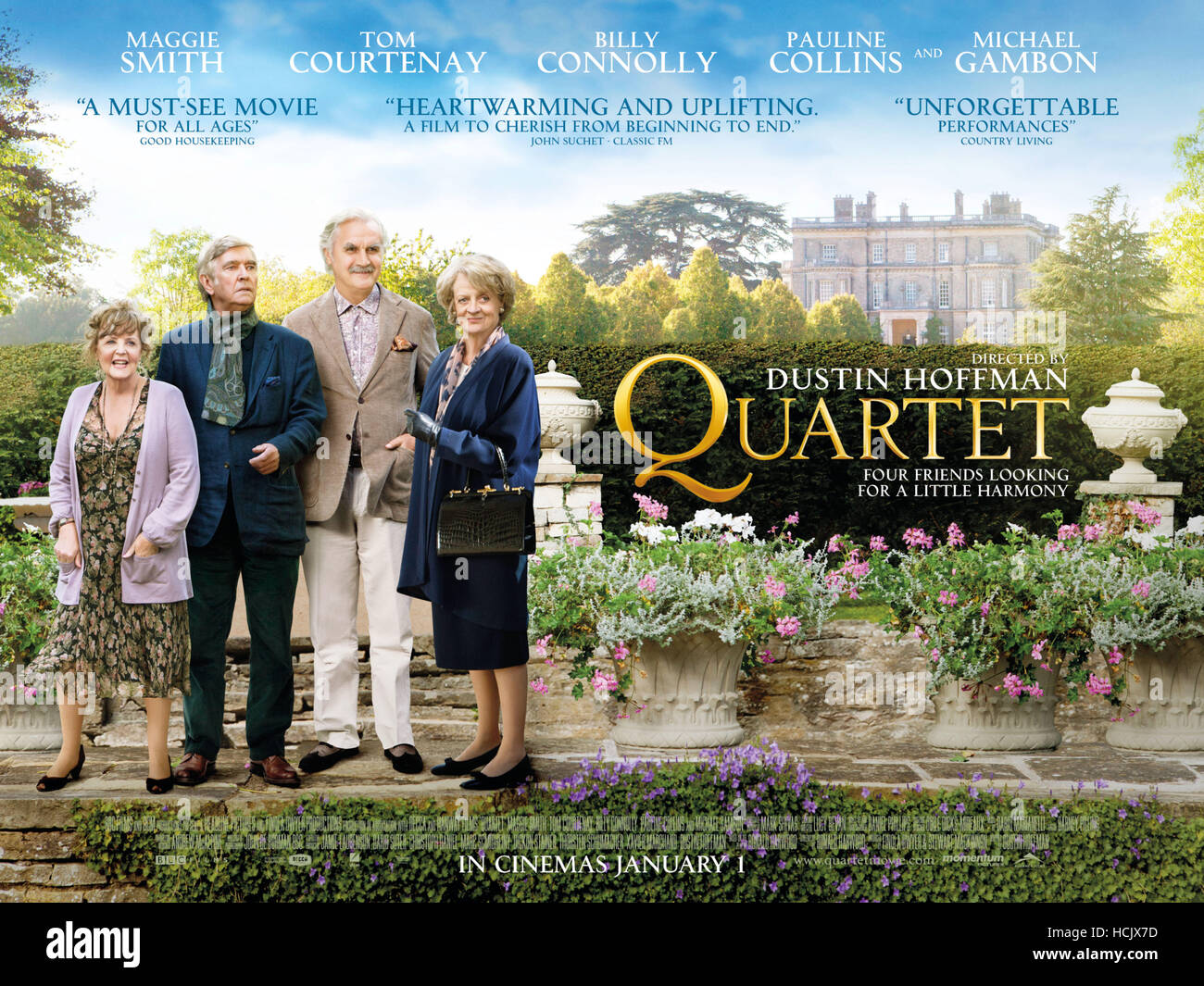 QUARTET, British poster art, Pauline Collins, Tom Courtenay, Billy ...