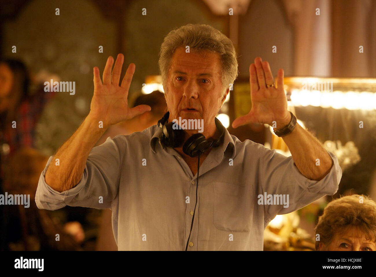 QUARTET, director Dustin Hoffman on set, 2012, ph: Kerry Brown ...