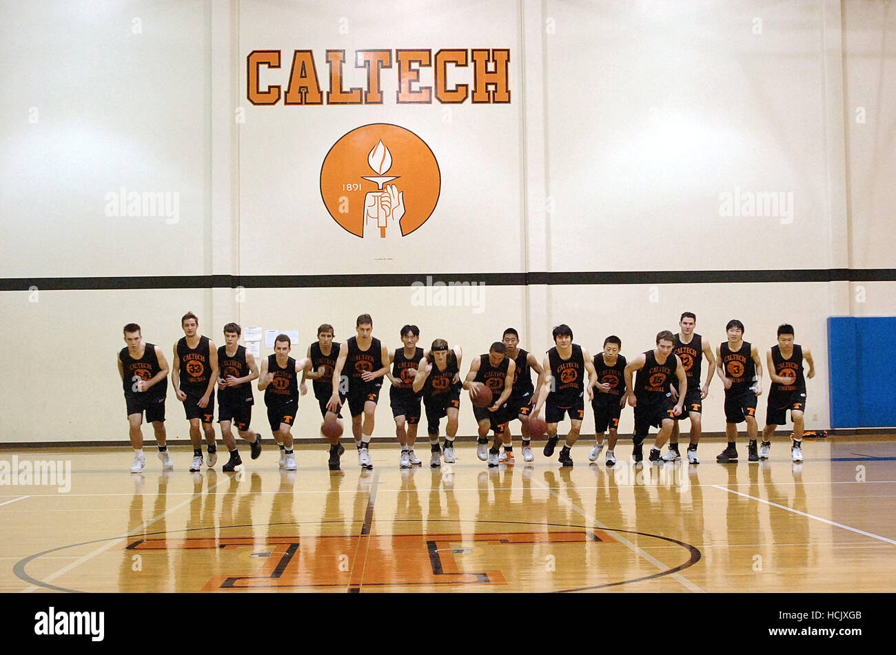 QUANTUM HOOPS, Caltech basketball team, 2007. ©Green Forest Films ...