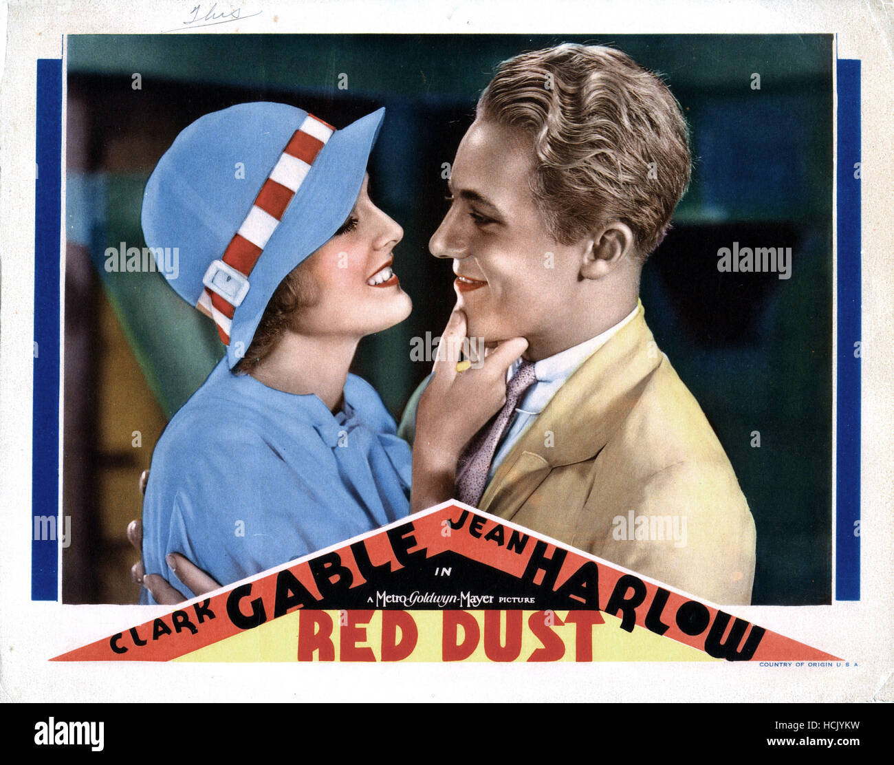 RED DUST, from left, Mary Astor, Gene Raymond, 1932 Stock Photo - Alamy