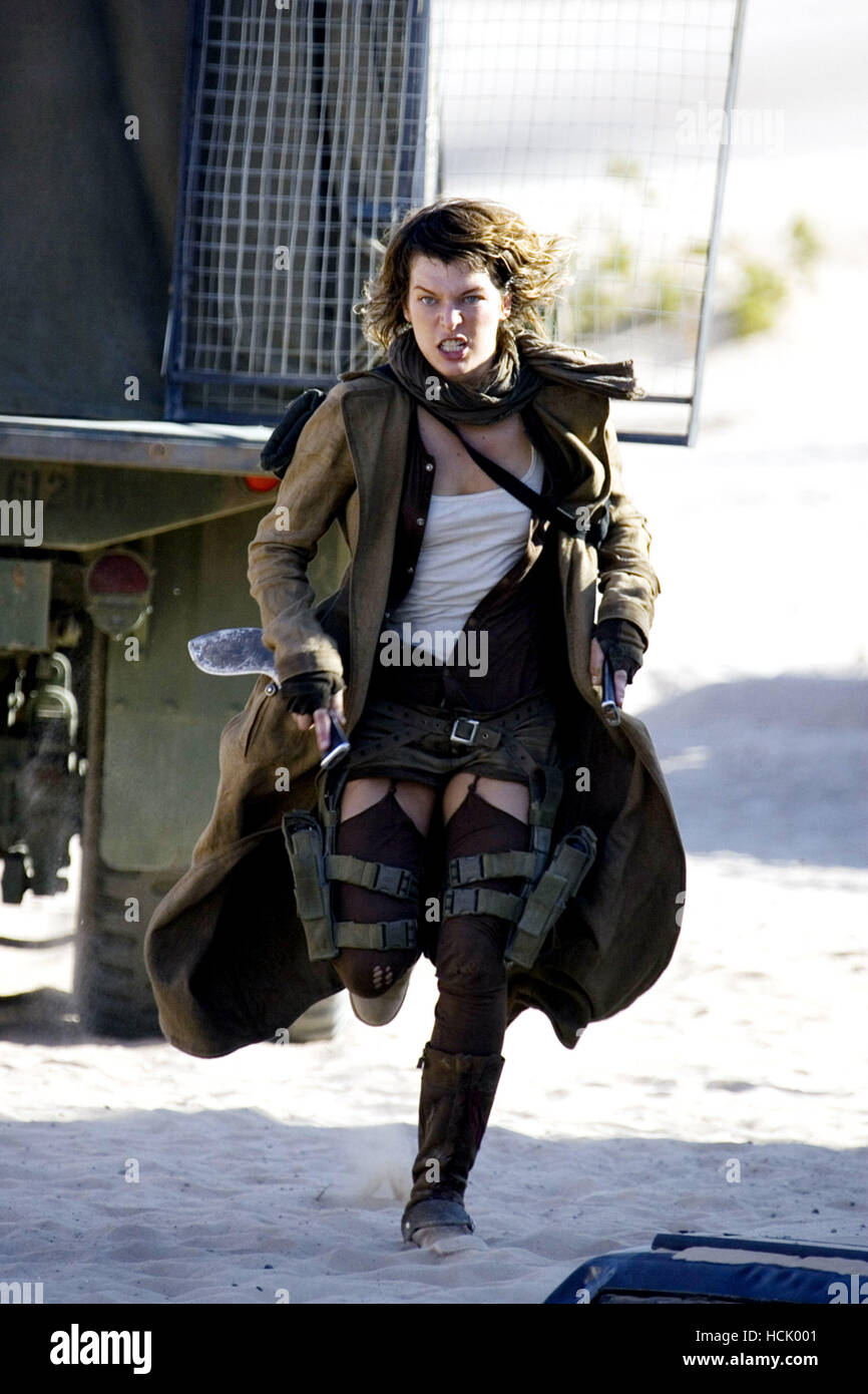 RESIDENT EVIL: EXTINCTION, Milla Jovovich, 2007. ©Screen Gems/courtesy ...