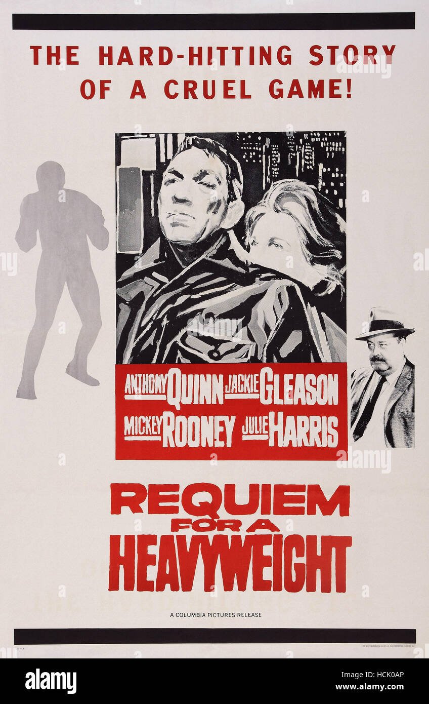 REQUIEM FOR A HEAVYWEIGHT, l-r: Anthony Quinn, Julie Harris, Jackie ...