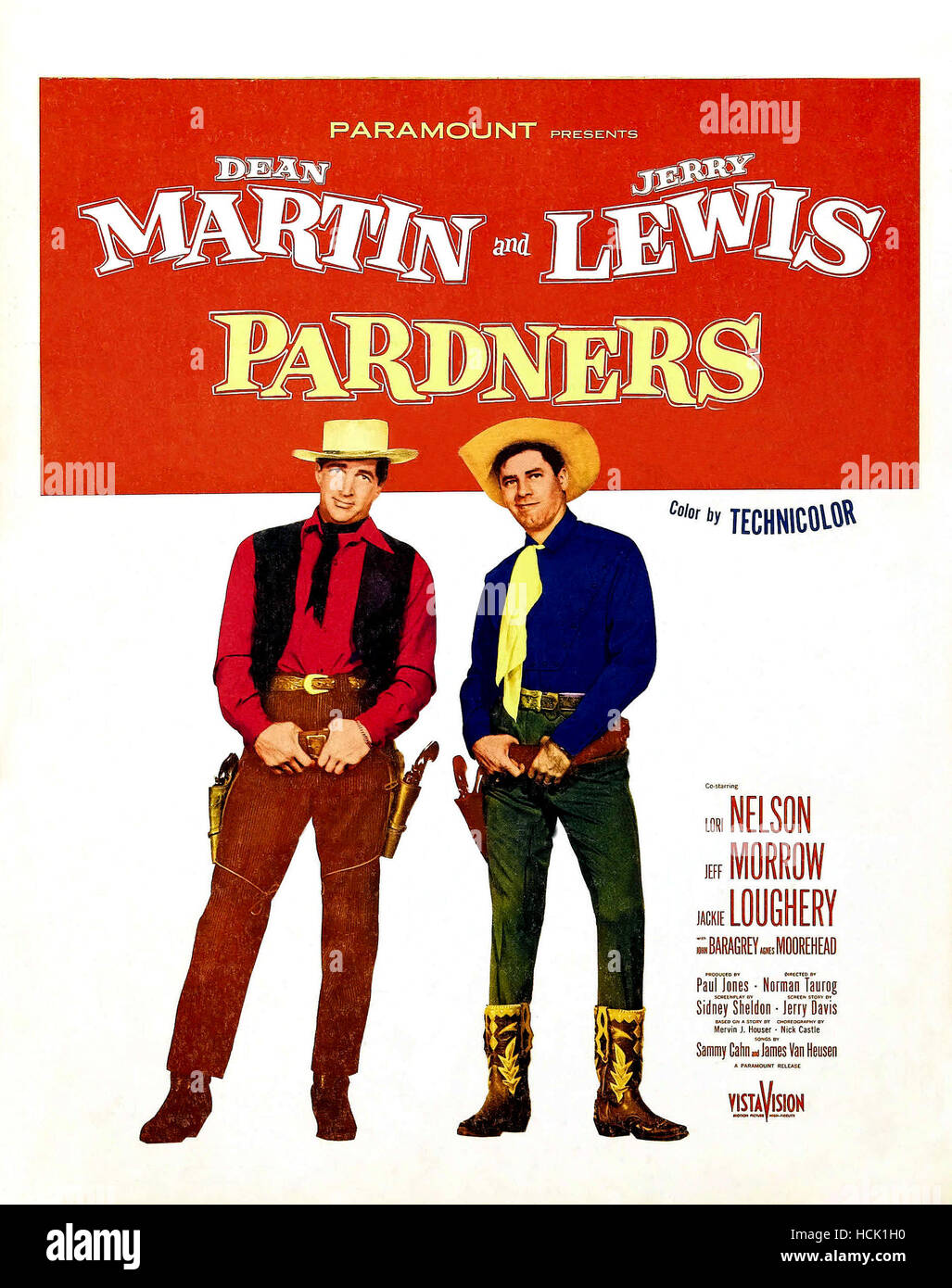PARDNERS, from left, Dean Martin, Jerry Lewis, 1956 Stock Photo - Alamy