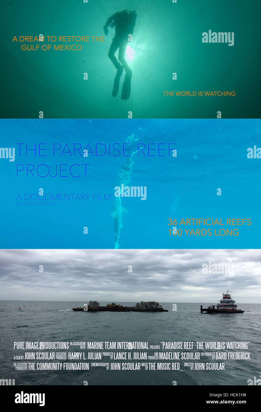 PARADISE REEF: THE WORLD IS WATCHING, (aka THE PARADISE REEF PROJECT ...