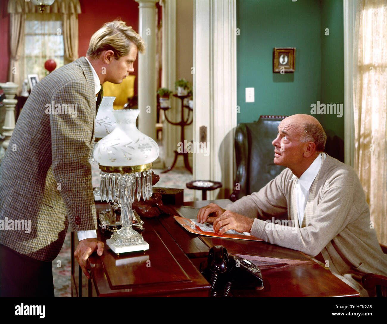 PARRISH, from left: Troy Donahue, Dean Jagger, 1961 Stock Photo - Alamy