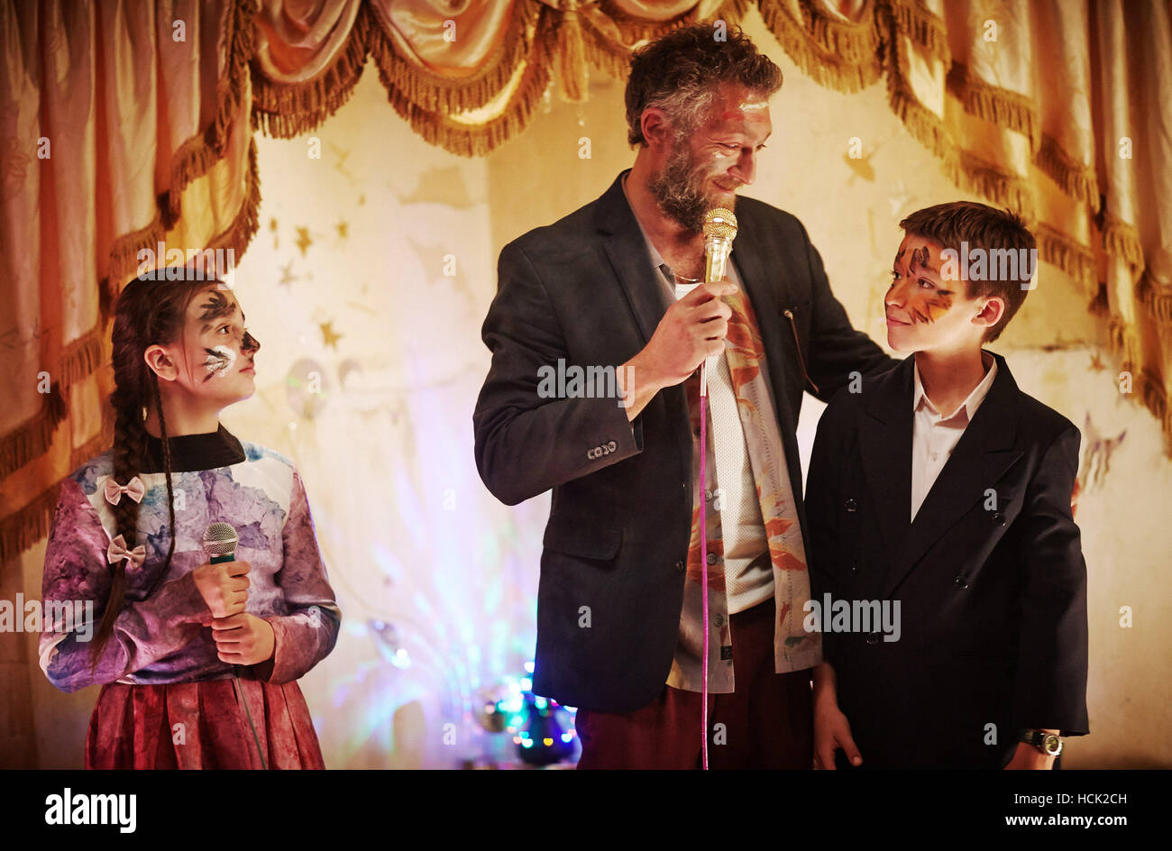 PARTISAN, Vincent Cassel (center), Jeremy Chabriel (right), 2015 ...