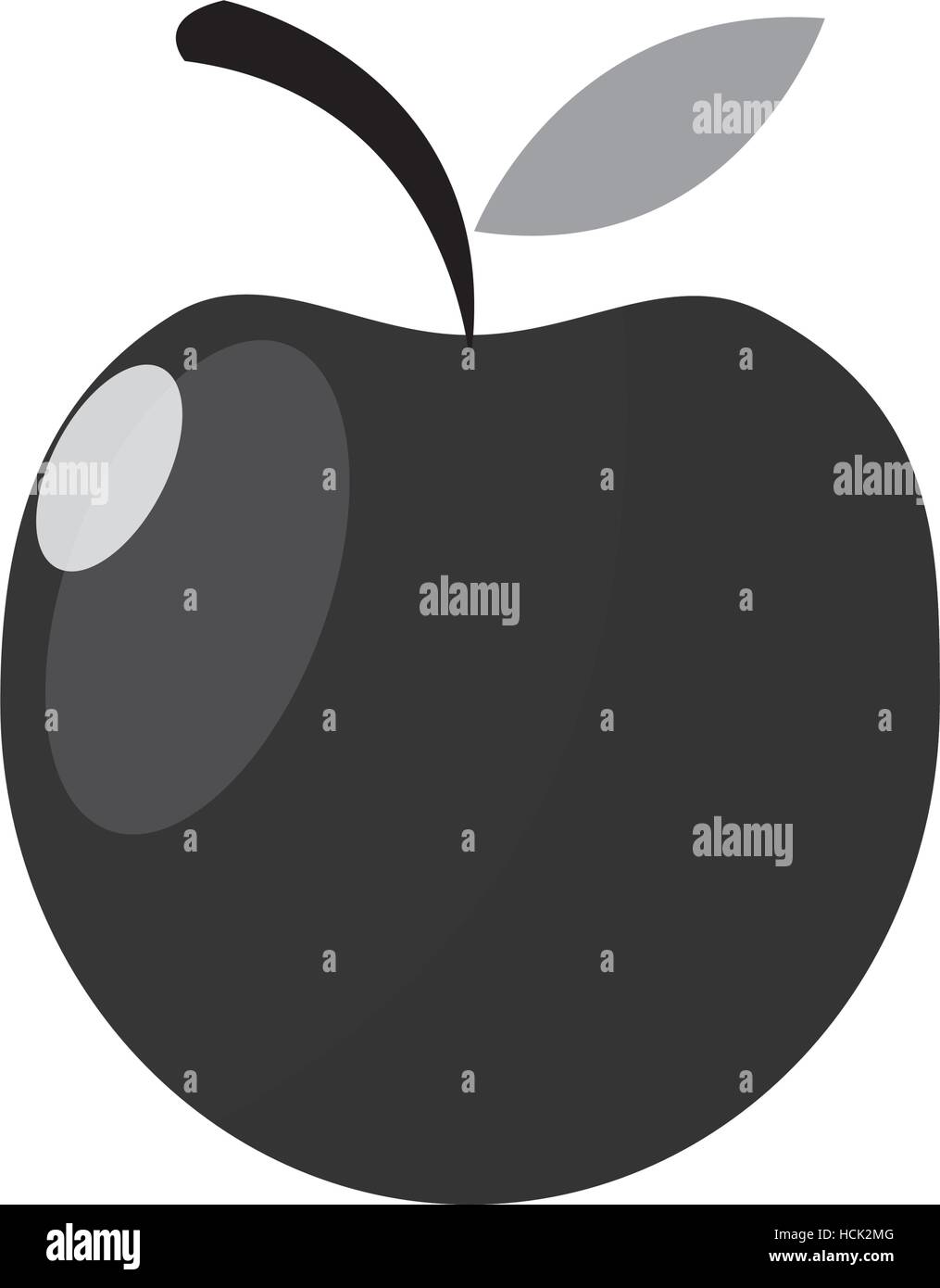 Delicious apple fruit Stock Vector Image & Art - Alamy