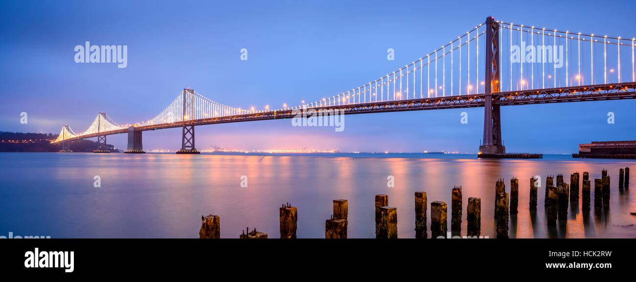 The Bay Bridge Stock Photo - Alamy