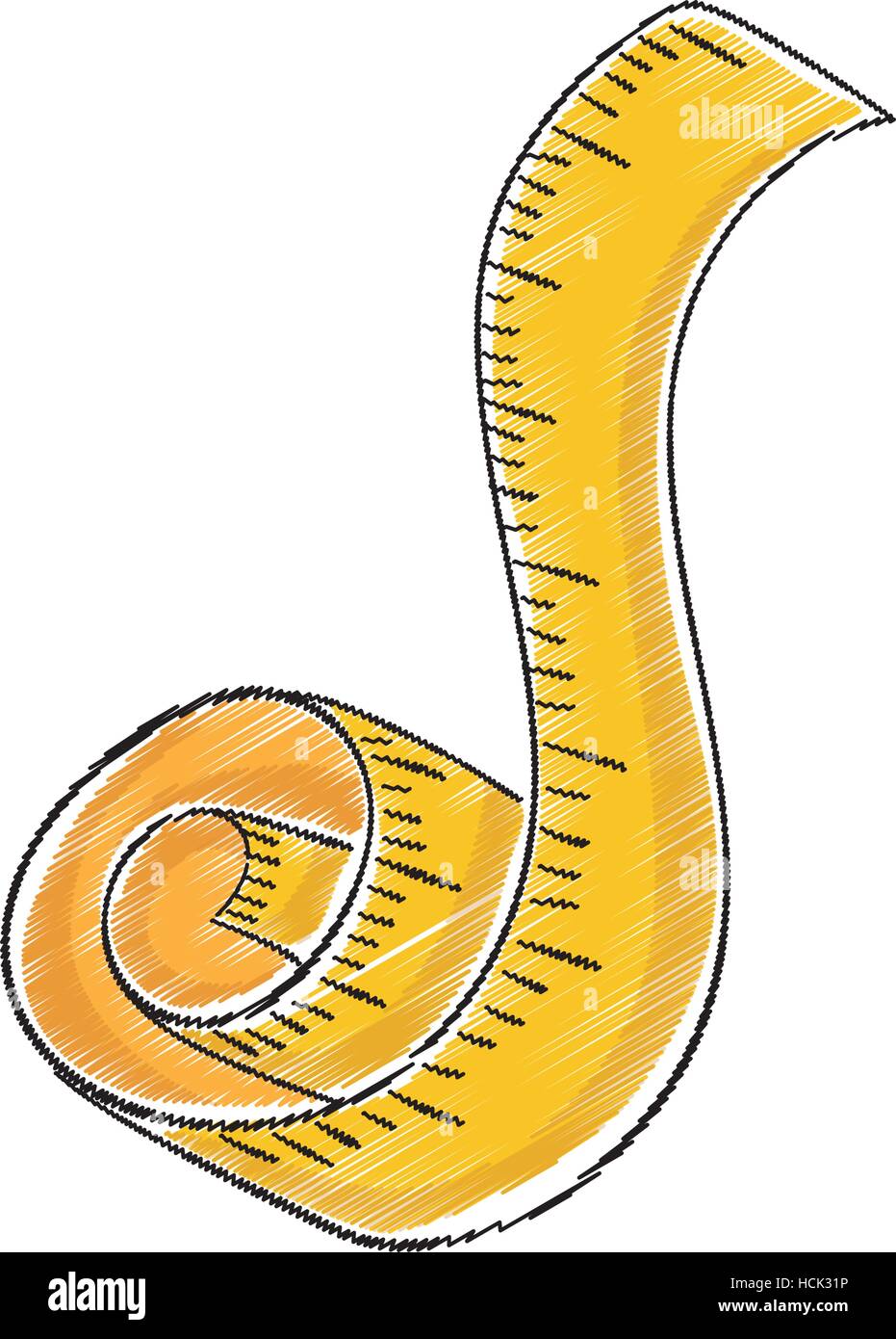 Colorful tape measure Stock Vector Images - Alamy