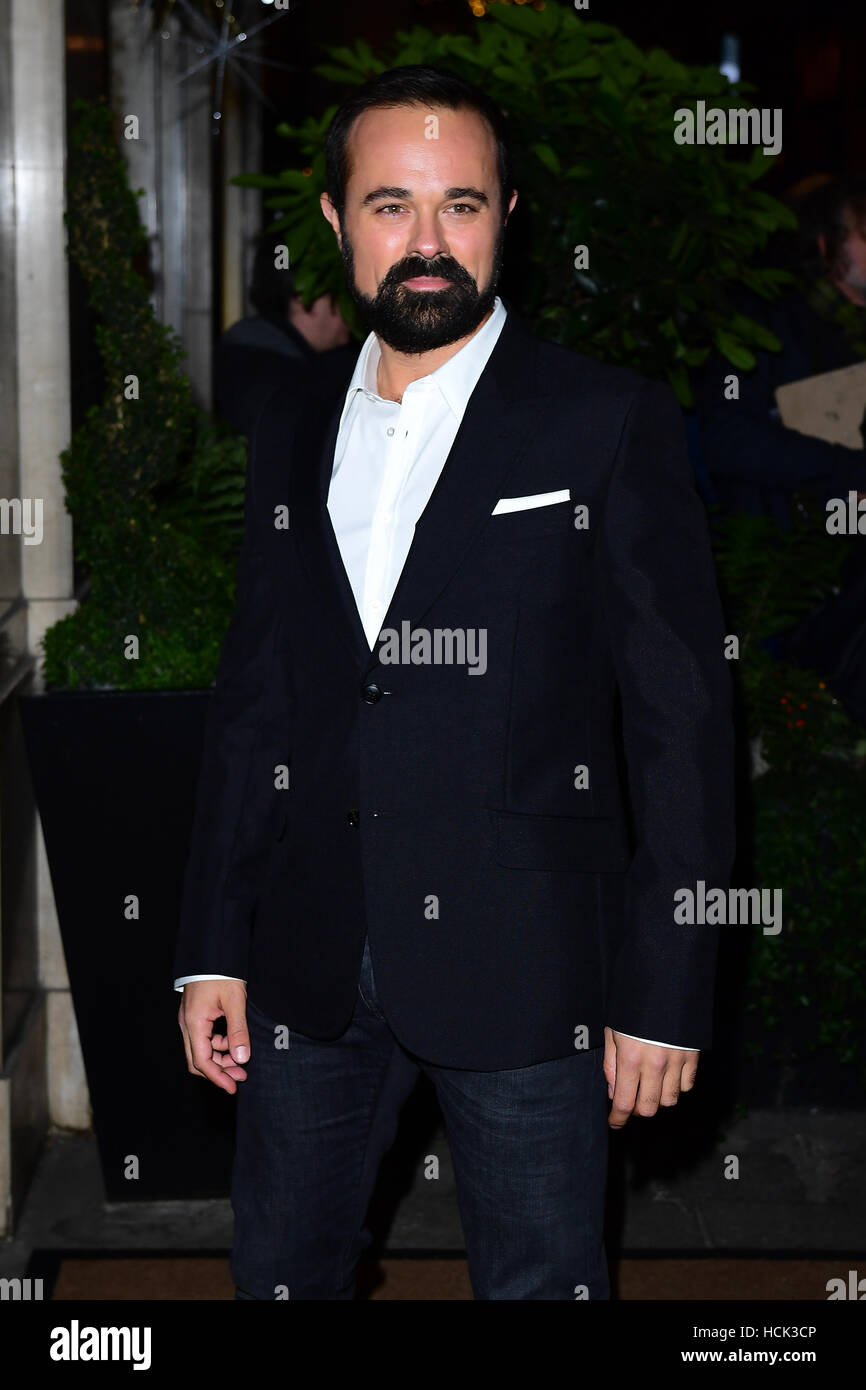 Evgeny Lebedev attending the Evening Standard Film Awards at Claridge's ...