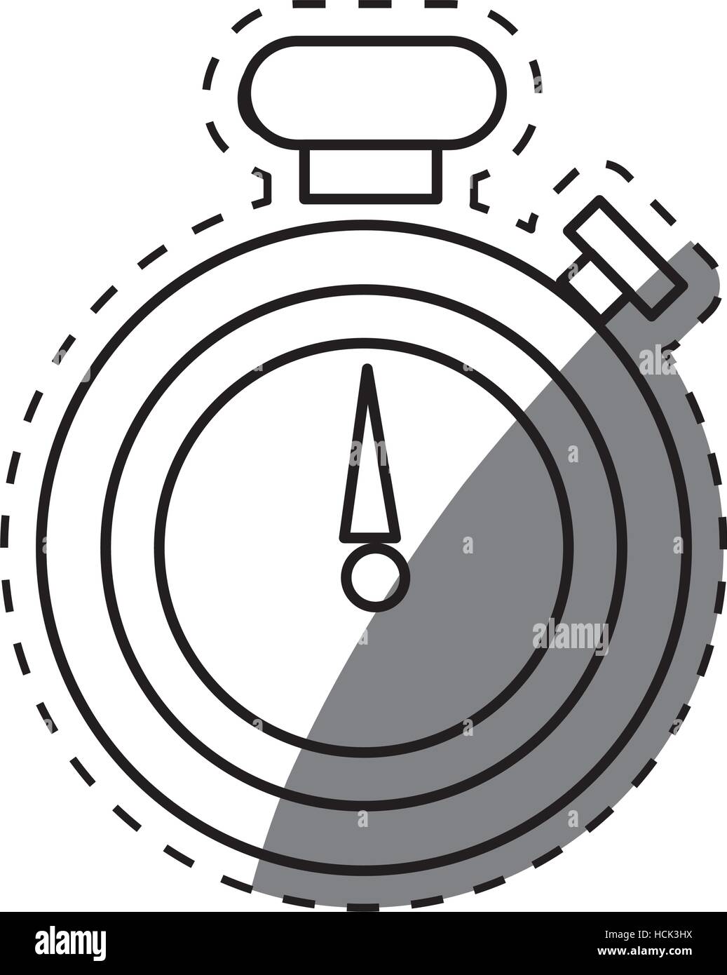 classic timer stopwatch Stock Vector Image & Art - Alamy