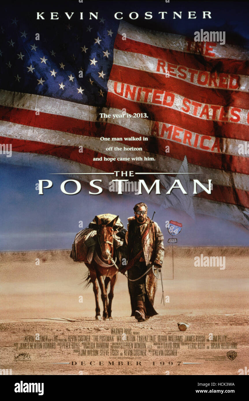 THE POSTMAN, Kevin Costner, 1997, (c) Warner Brothers/courtesy Everett ...