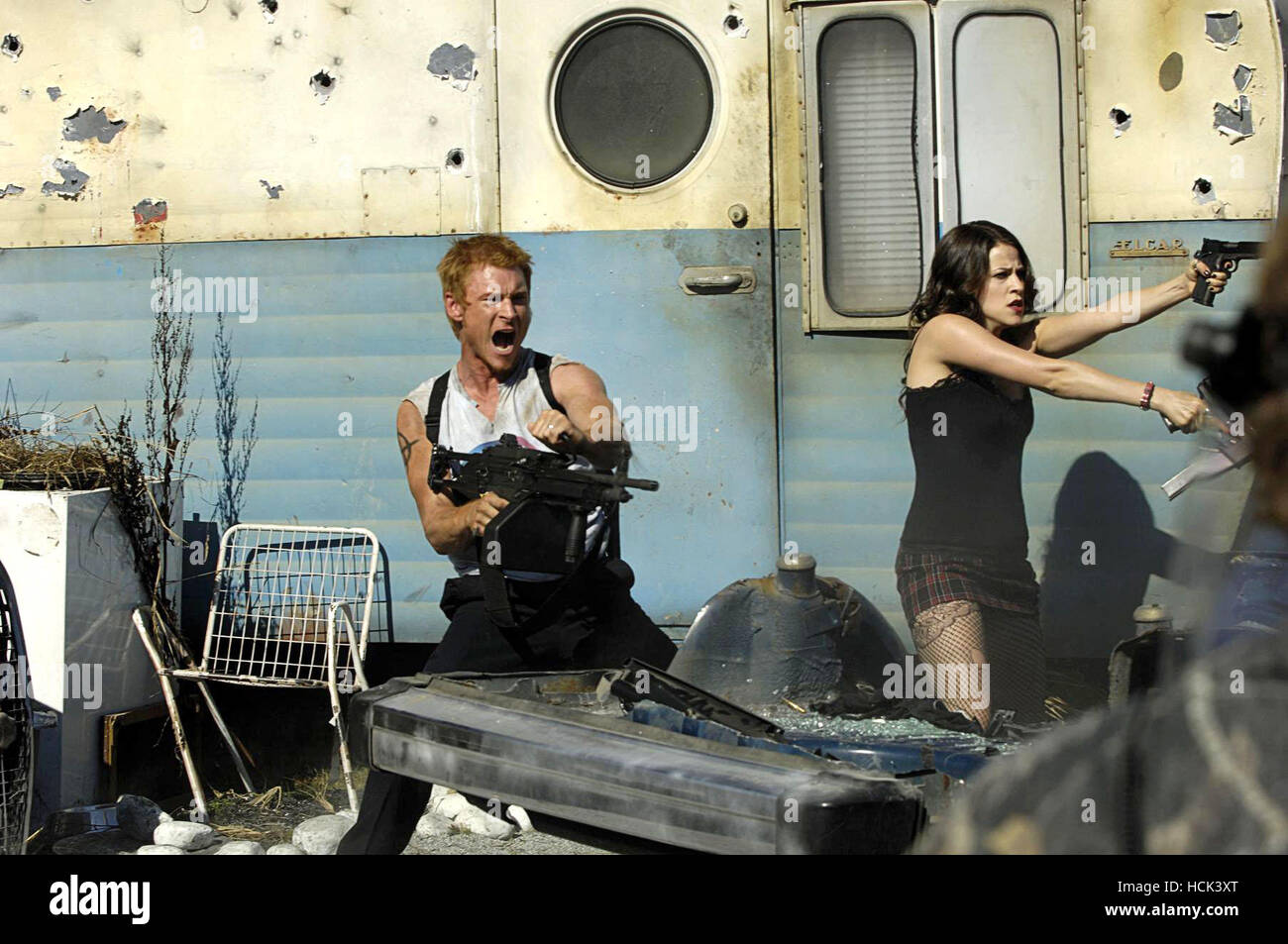 POSTAL, from left: Zack Ward, Jackie Tohn, 2007. ©Vivendi Visual ...