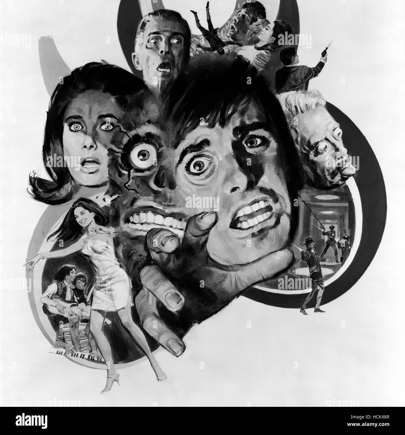 THE POWER, heads from left: Suzanne Pleshette, Michael Rennie, George ...