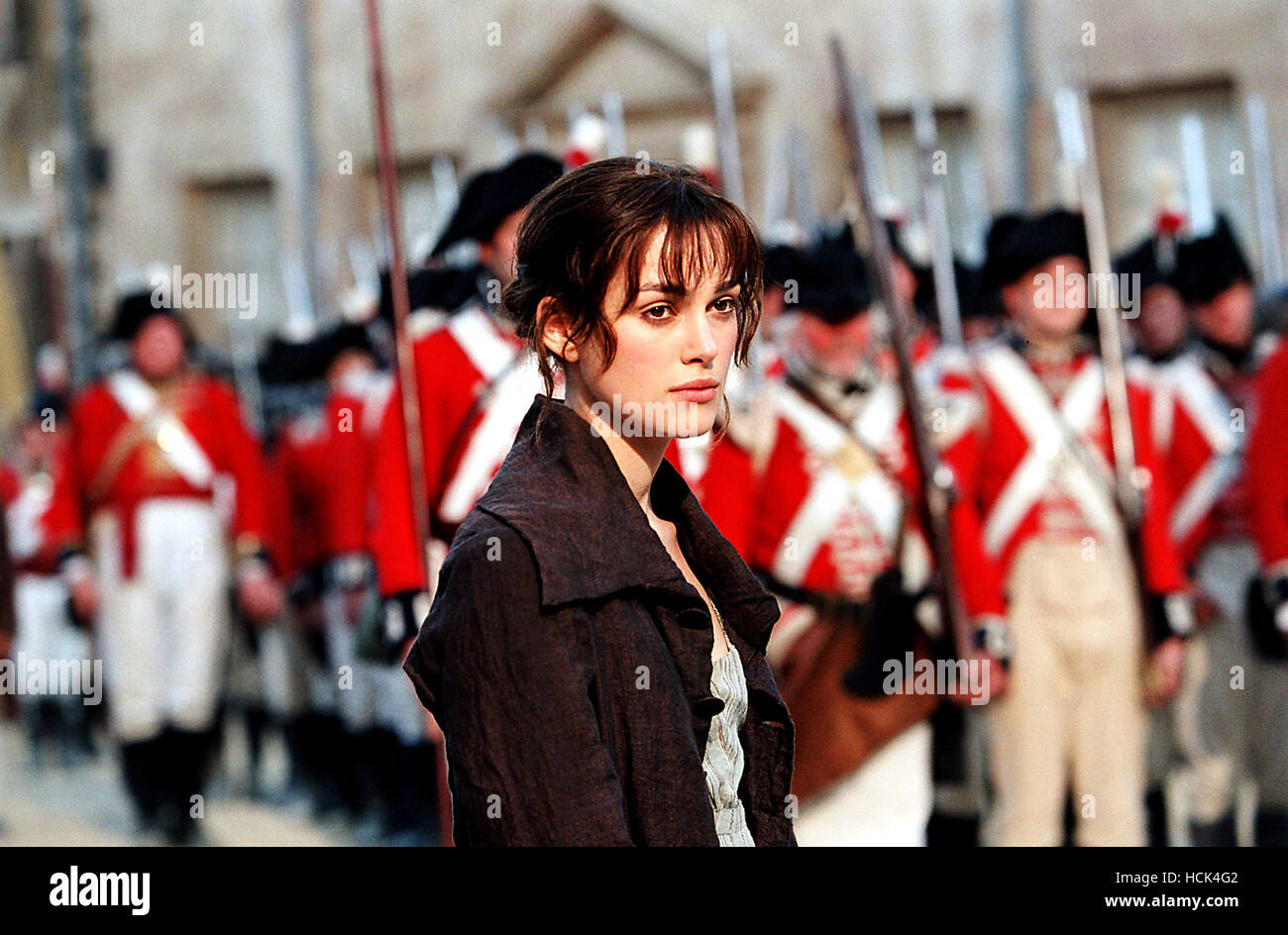 PRIDE AND PREJUDICE, Keira Knightley, 2005, (c) Focus Features/courtesy ...