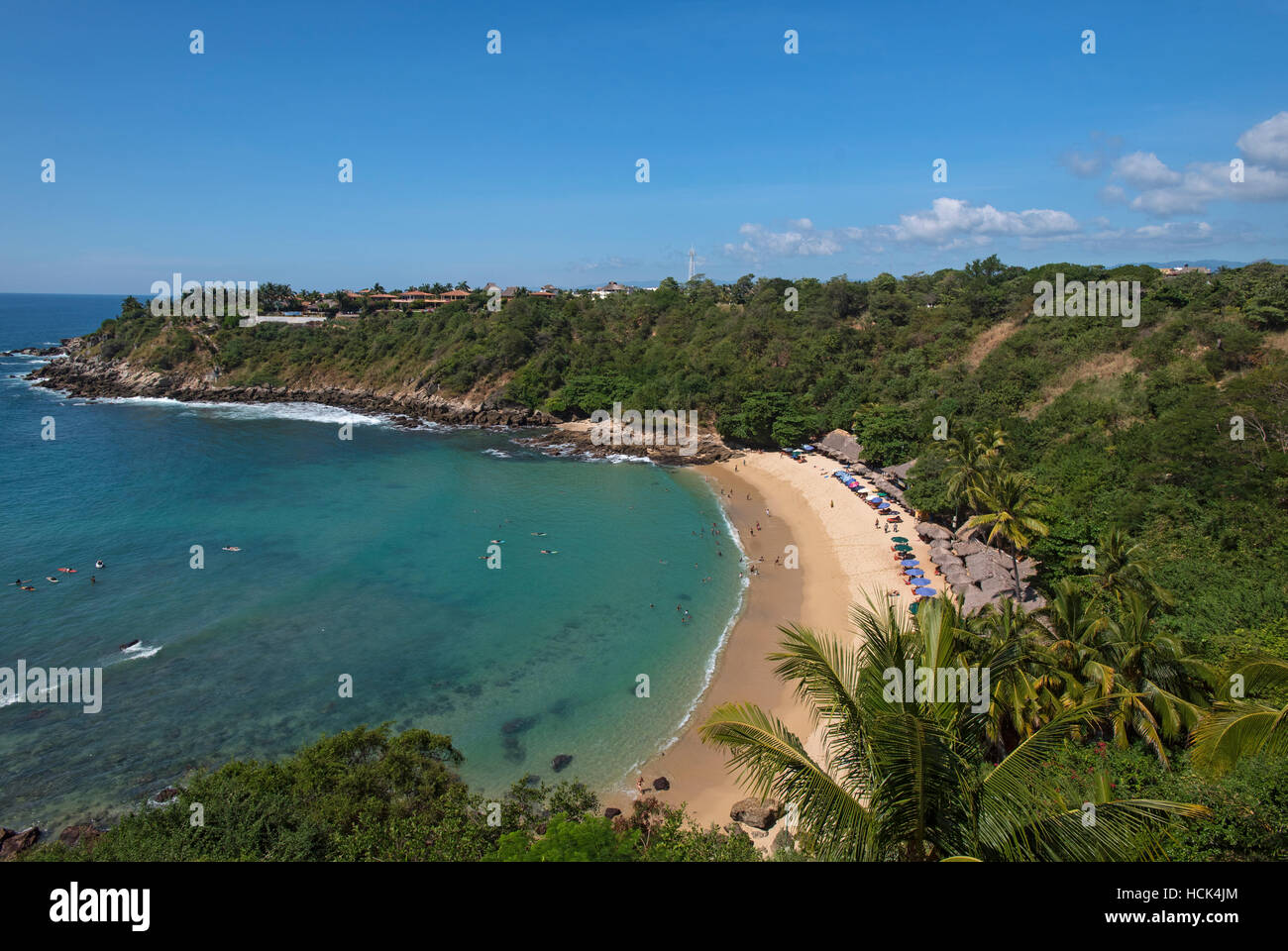 Playa Carrizalillo, Puerto Escondido, Mexico Stock Photo - Alamy