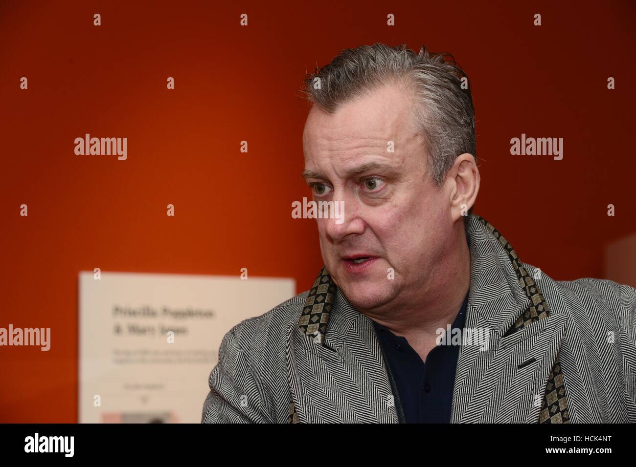 Actor Stephen Tomkinson visiting Barnsley, South Yorkshire, UK Stock ...