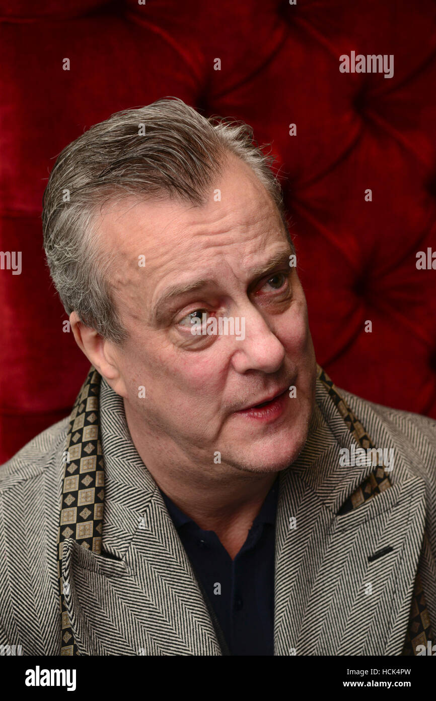 Actor Stephen Tomkinson visiting Barnsley, South Yorkshire, UK Stock ...