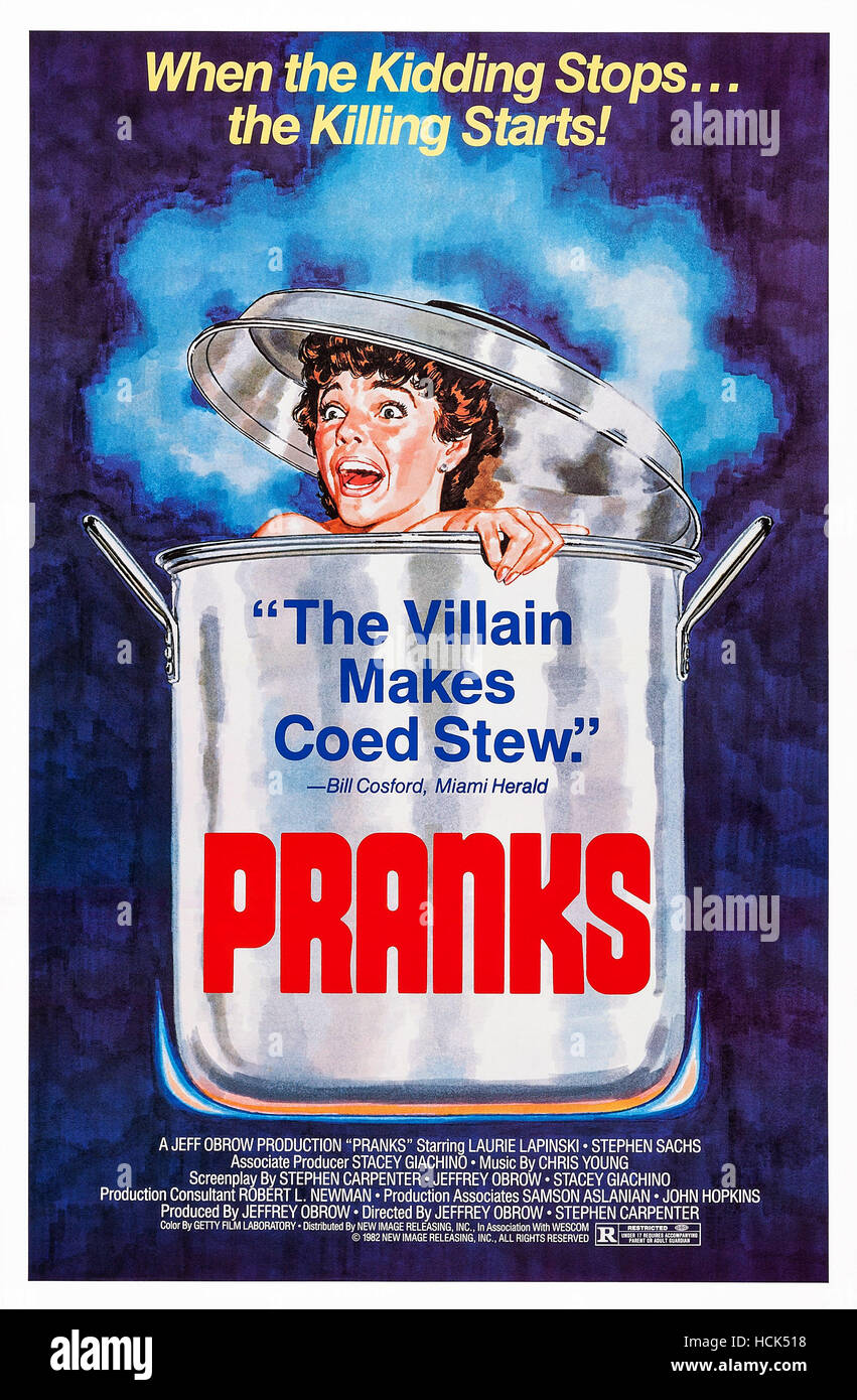 PRANKS, (aka THE DORM THAT DRIPPED BLOOD), US poster, 1982, © New Image ...