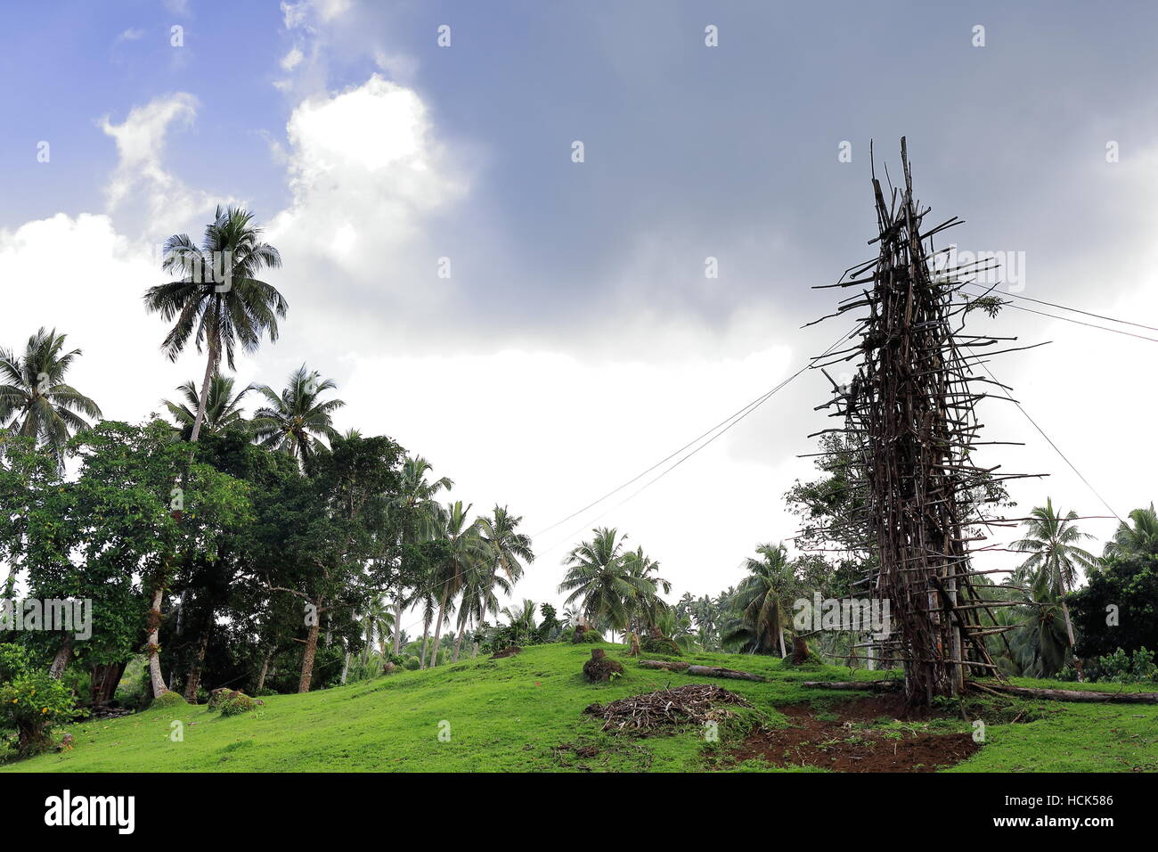 Pentecost land diving hi-res stock photography and images - Alamy