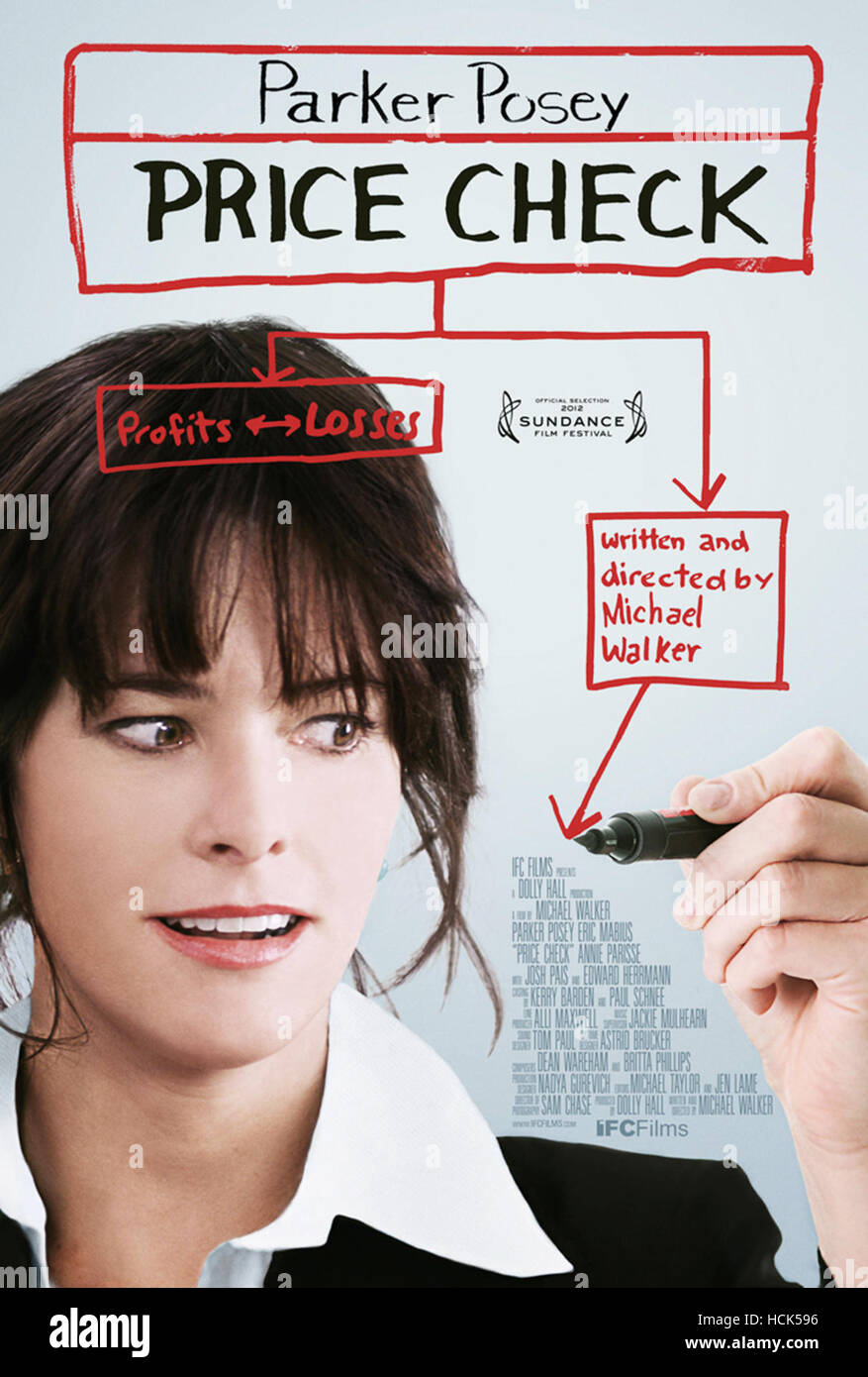 PRICE CHECK, Parker Posey on US poster art, 2012, ©IFC Films/courtesy ...
