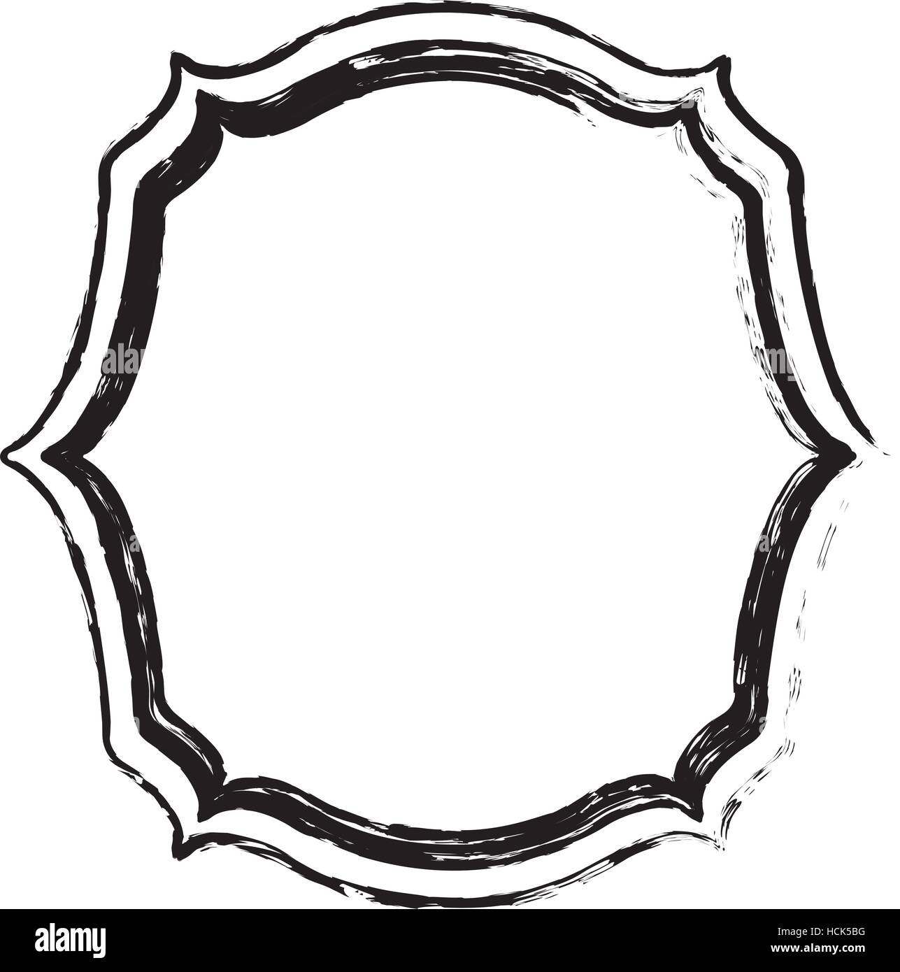 Ornamental border insignia Stock Vector Image & Art - Alamy