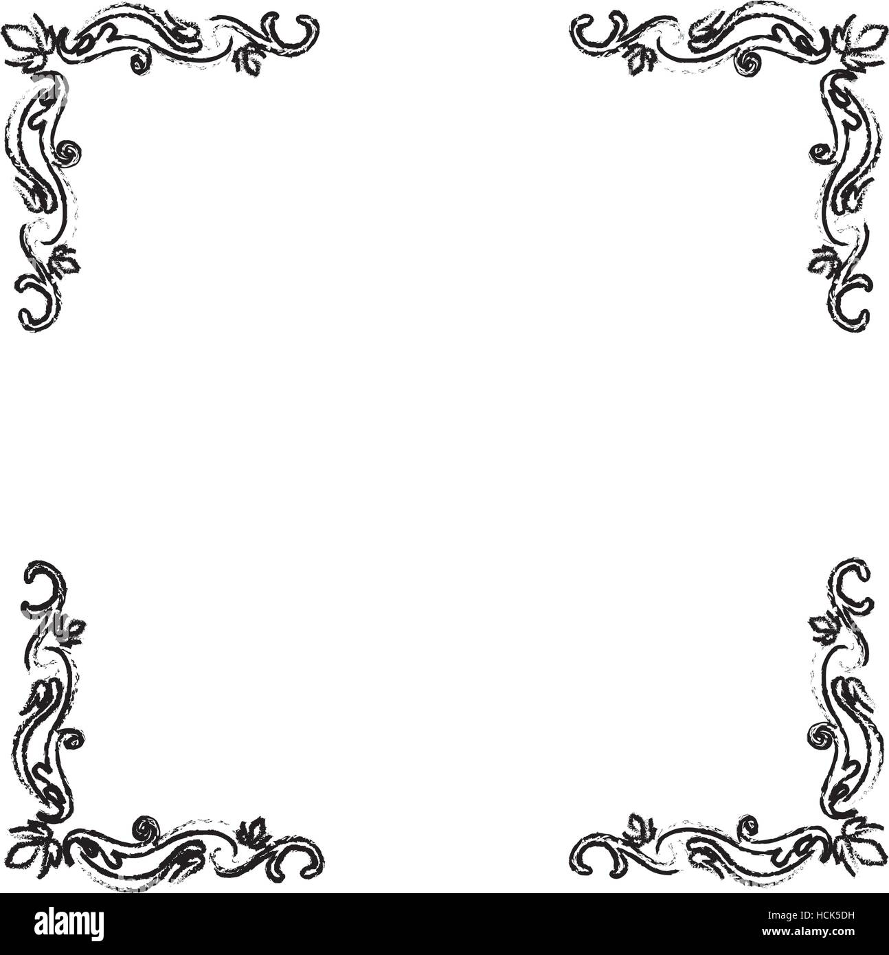 Ornamental border insignia Stock Vector Image & Art - Alamy