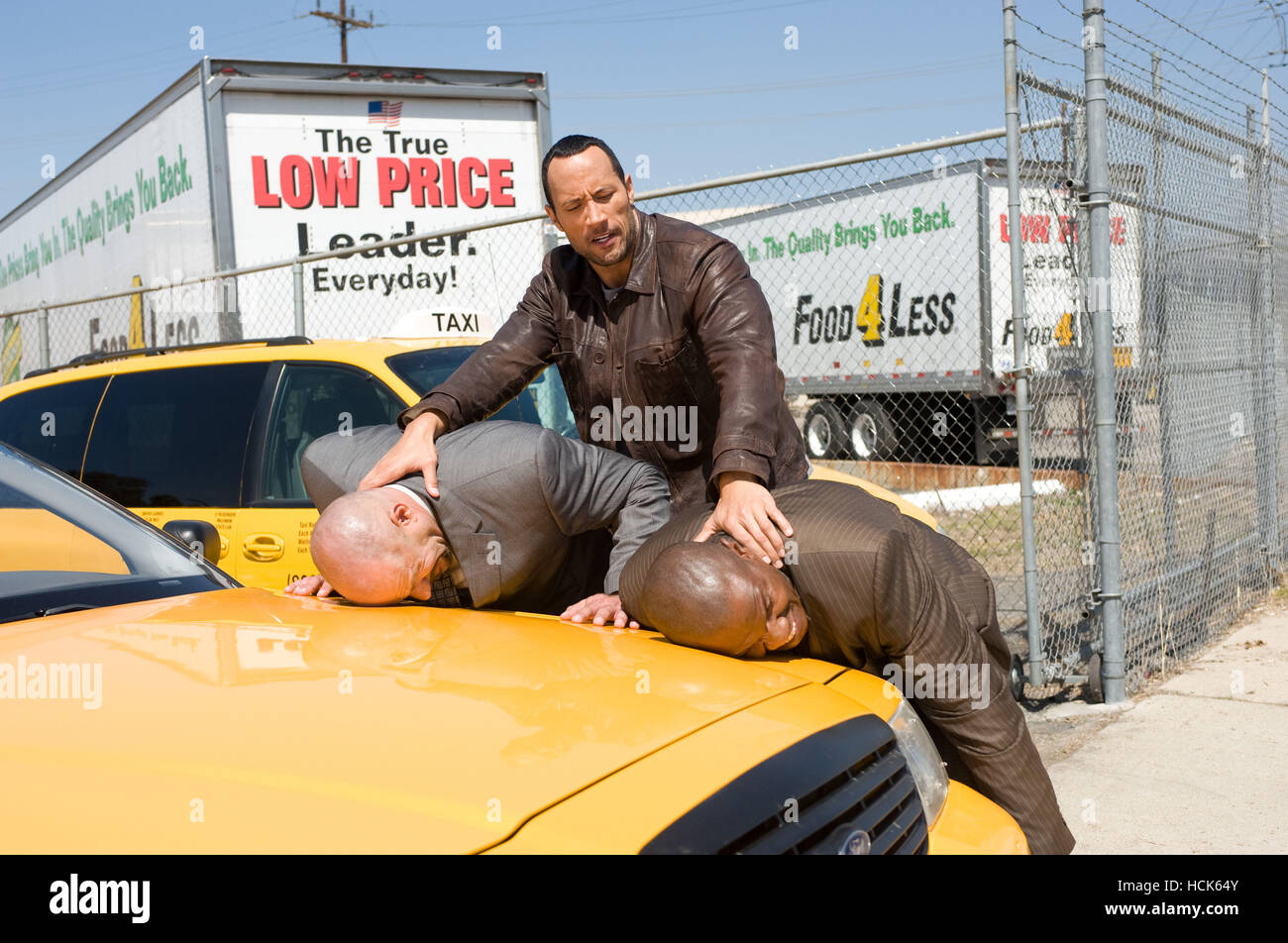 RACE TO WITCH MOUNTAIN, from left: Bob Koherr, Dwayne Johnson, John ...