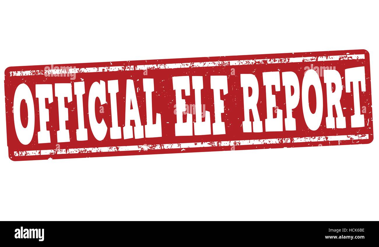 Official elf grunge rubber stamp hi-res stock photography and images ...