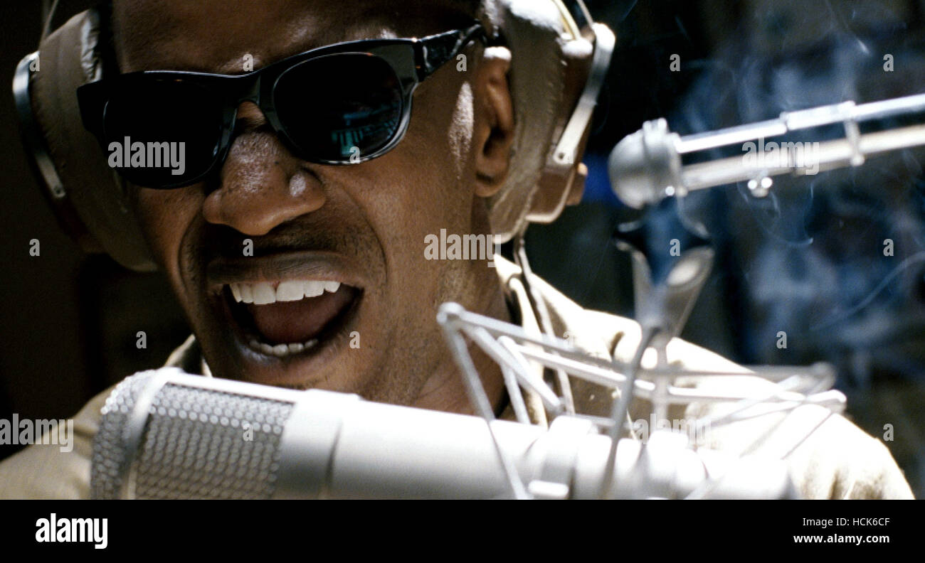 RAY, Jamie Foxx, 2004, (c) Universal/courtesy Everett Collection Stock ...
