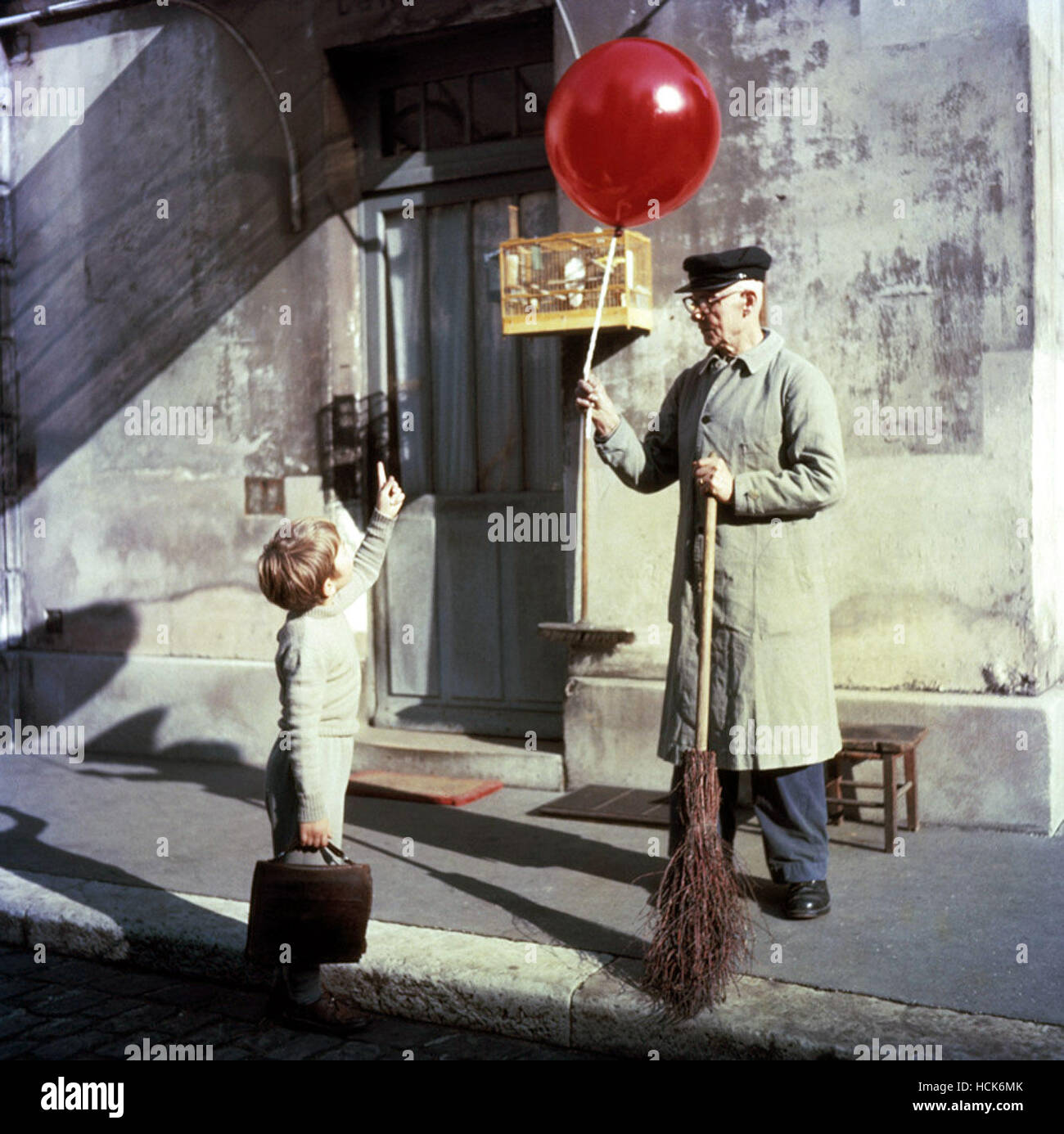 THE RED BALLOON, (aka LE BALLON ROUGE), Pascal Lamorisse (left), 1956 ...