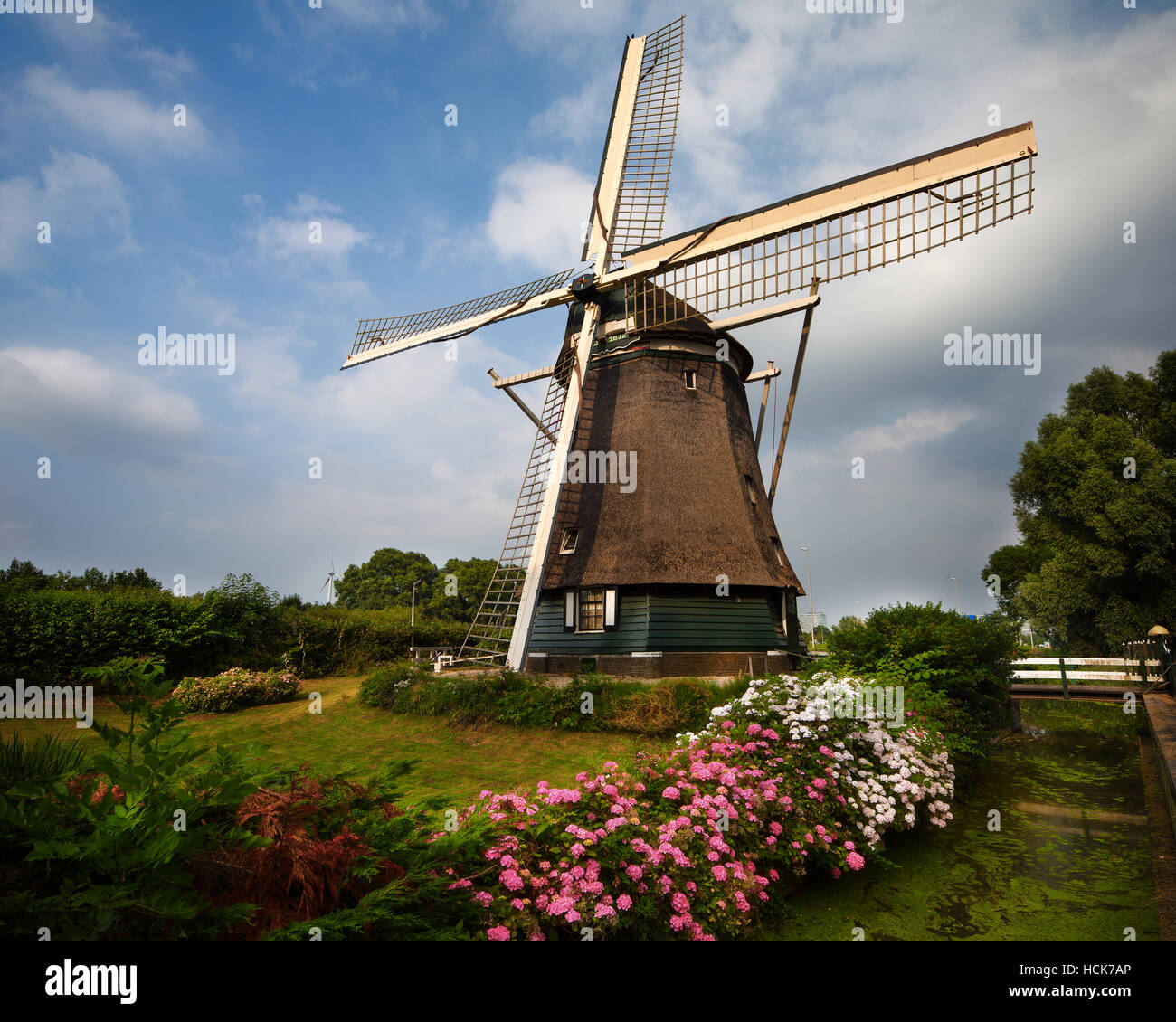 Amsterdam Windmill, Netherlands Stock Photo - Alamy