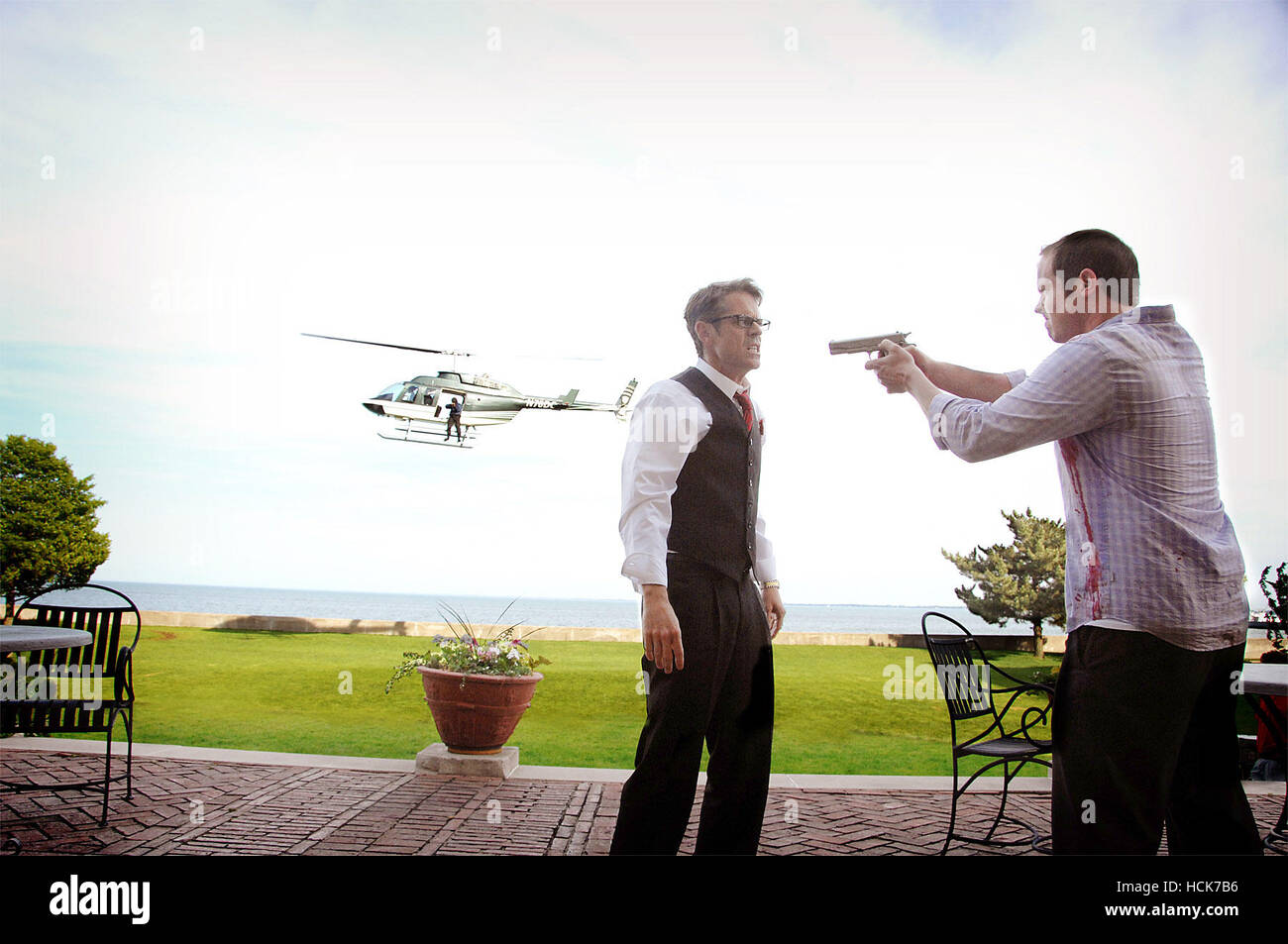 RESTITUTION, from left: C. Thomas Howell, Mark Bierlein, 2011. ph: Dave ...