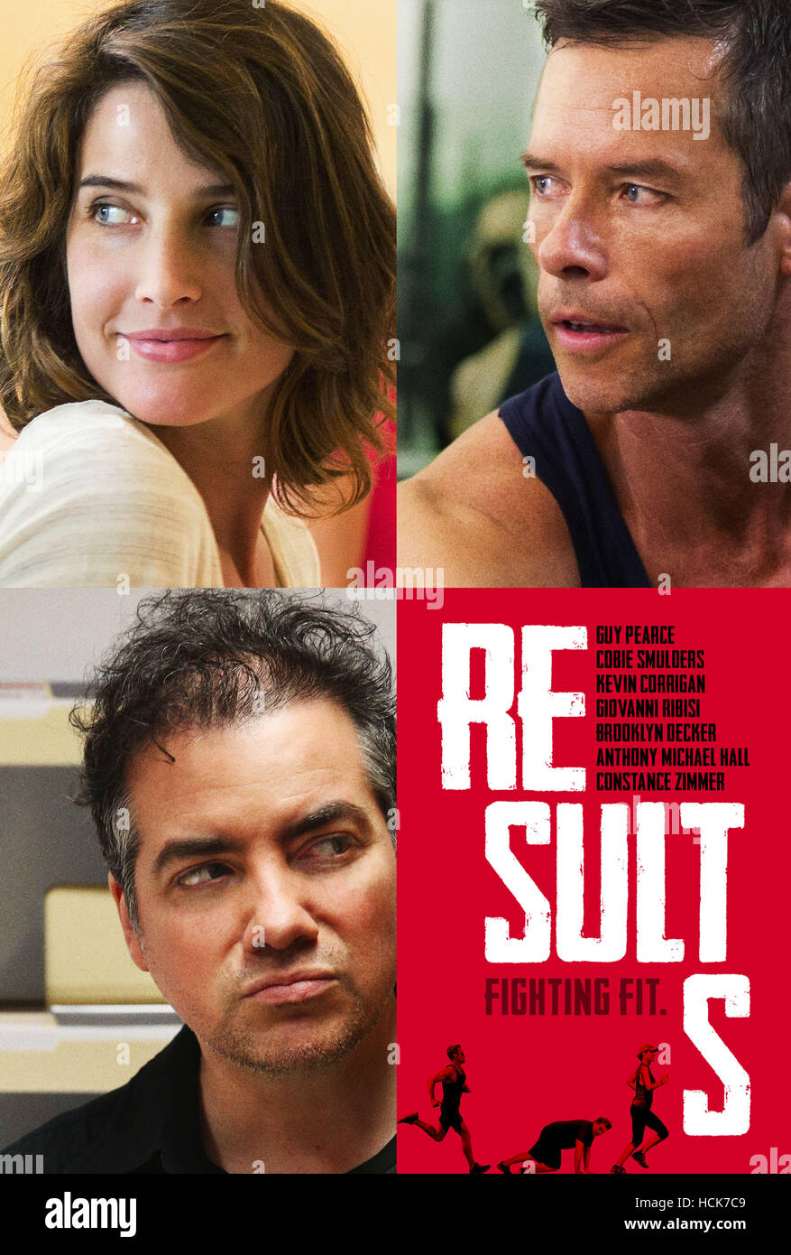 RESULTS, poster, Kevin Corrigan (bottom), Cobie Smulders (top left ...