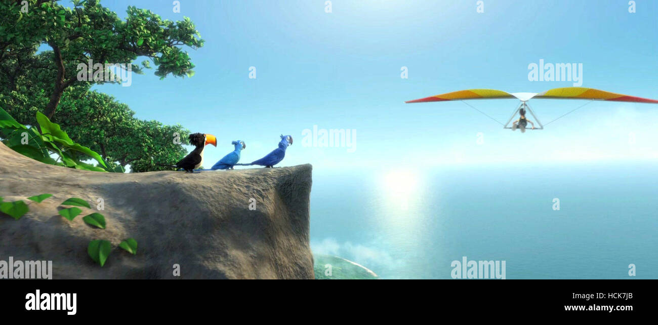 RIO, from left: Raphael the Toucan (voice: George Lopez), Jewel (right ...