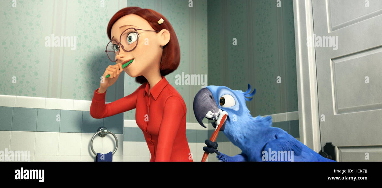 RIO, right: Blu (voice: Jesse Eisenberg), 2011, TM and Copyright ©20th ...