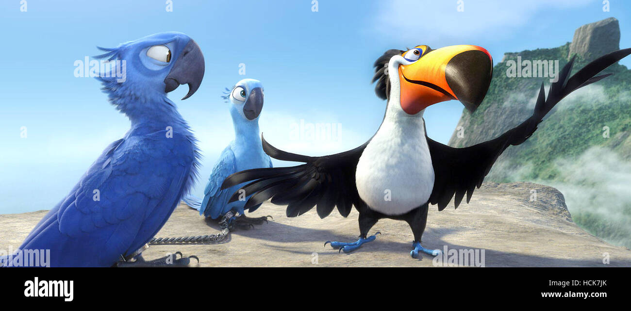 RIO, from left: Blu (voice: Jesse Eisenberg), Jewel (voice: Anne ...