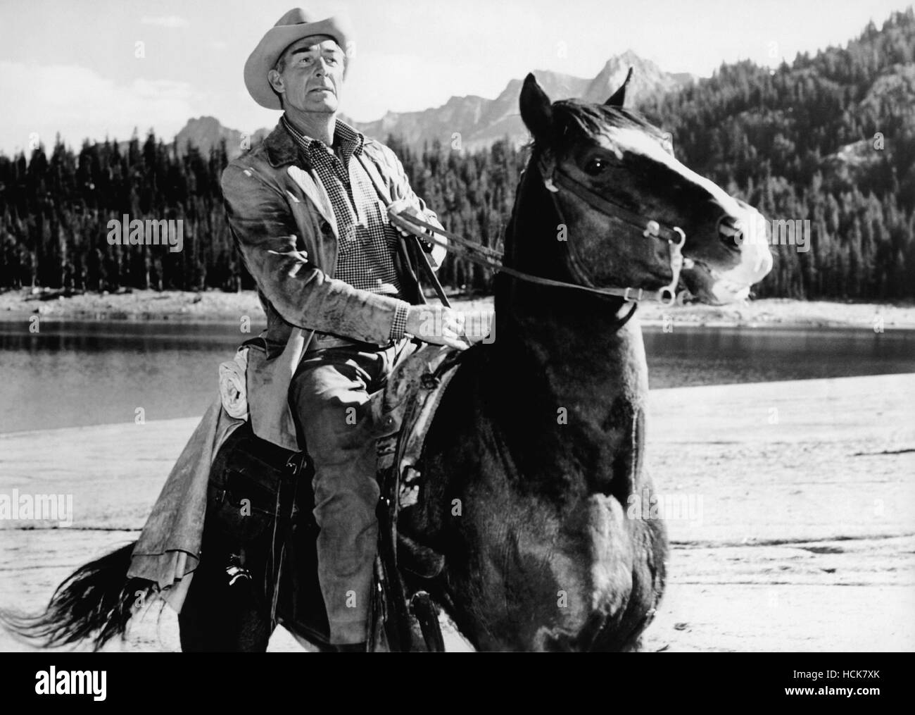 Ride the high country randolph scott Black and White Stock Photos & Images - Alamy