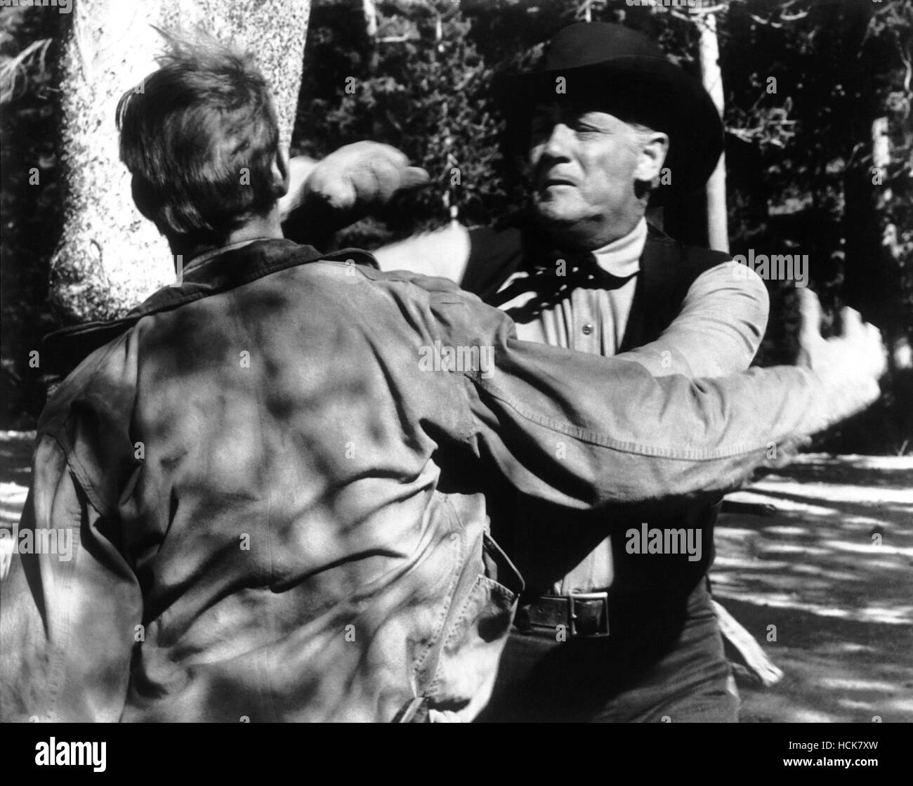 RIDE THE HIGH COUNTRY, from left: Ron Starr, Joel McCrea, 1962 Stock ...