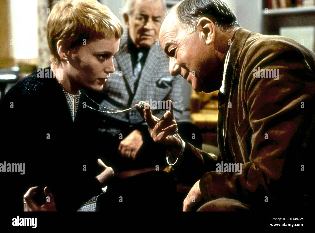 ROSEMARY'S BABY, Mia Farrow, Sidney Blackmer, Maurice Evans, 1968 Stock ...