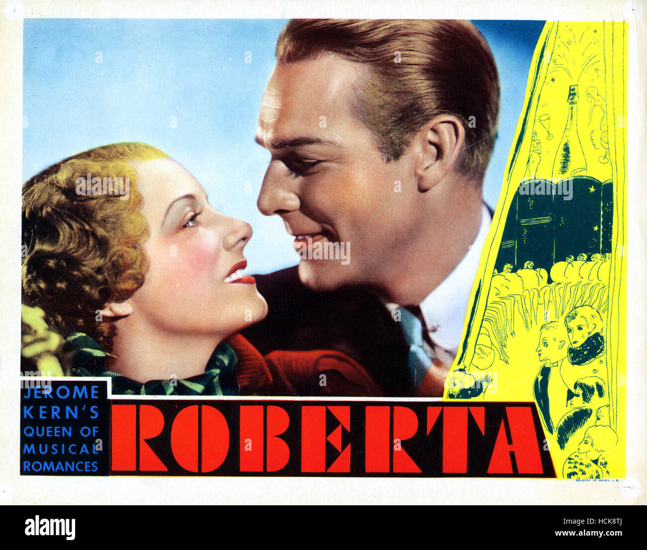 ROBERTA, from left, Irene Dunne, Randolph Scott, 1935 Stock Photo - Alamy