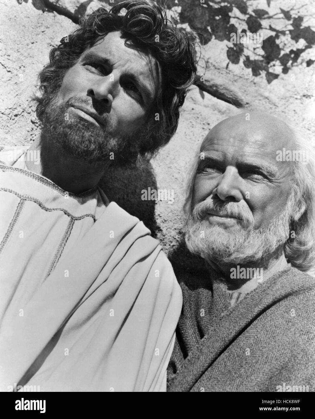 THE ROBE, from left: Michael Rennie, Dean Jagger, 1953 TM and Copyright ...