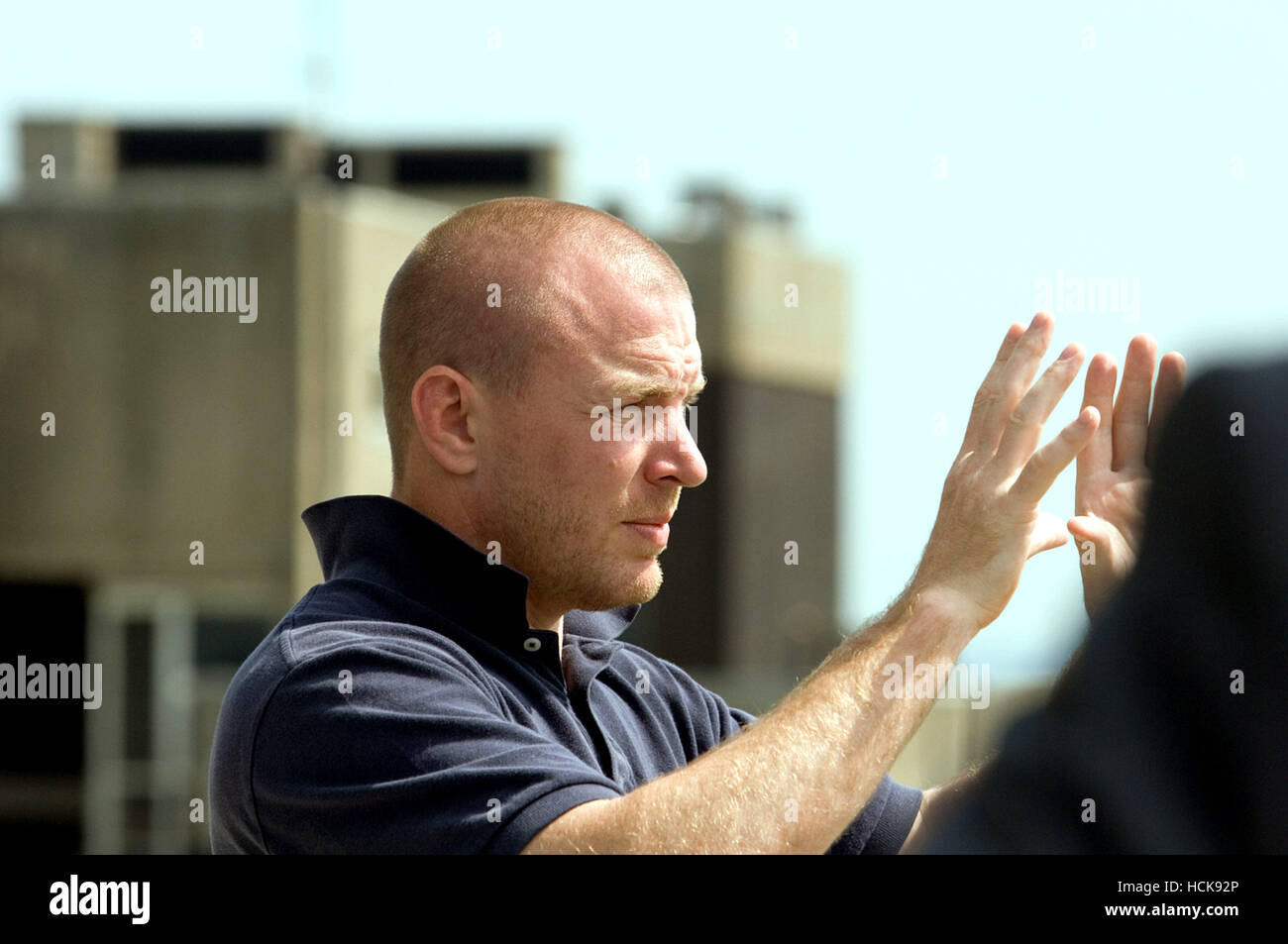 ROCKNROLLA, director Guy Ritchie, on set, 2008. ©Warner Bros./courtesy ...