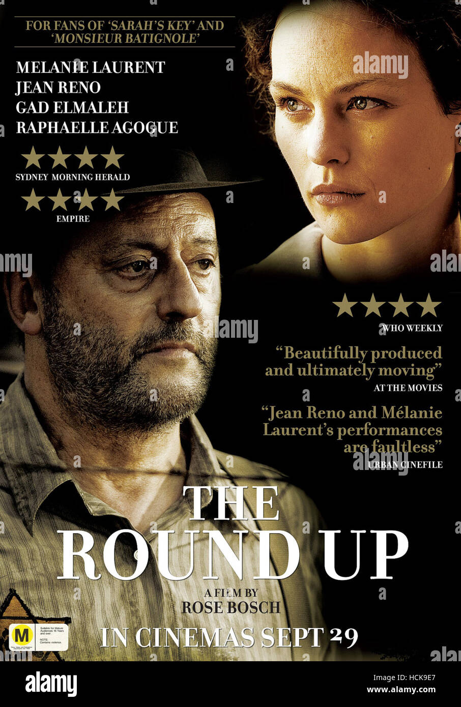 THE ROUND UP, (aka LA RAFLE), from left: Jean Reno, Melanie Laurent ...