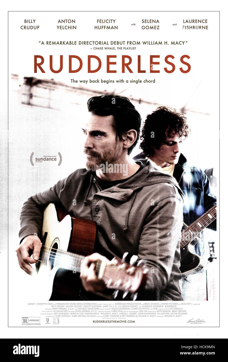 RUDDERLESS, from left: Billy Crudup, Anton Yelchin, 2014. ©Samuel ...