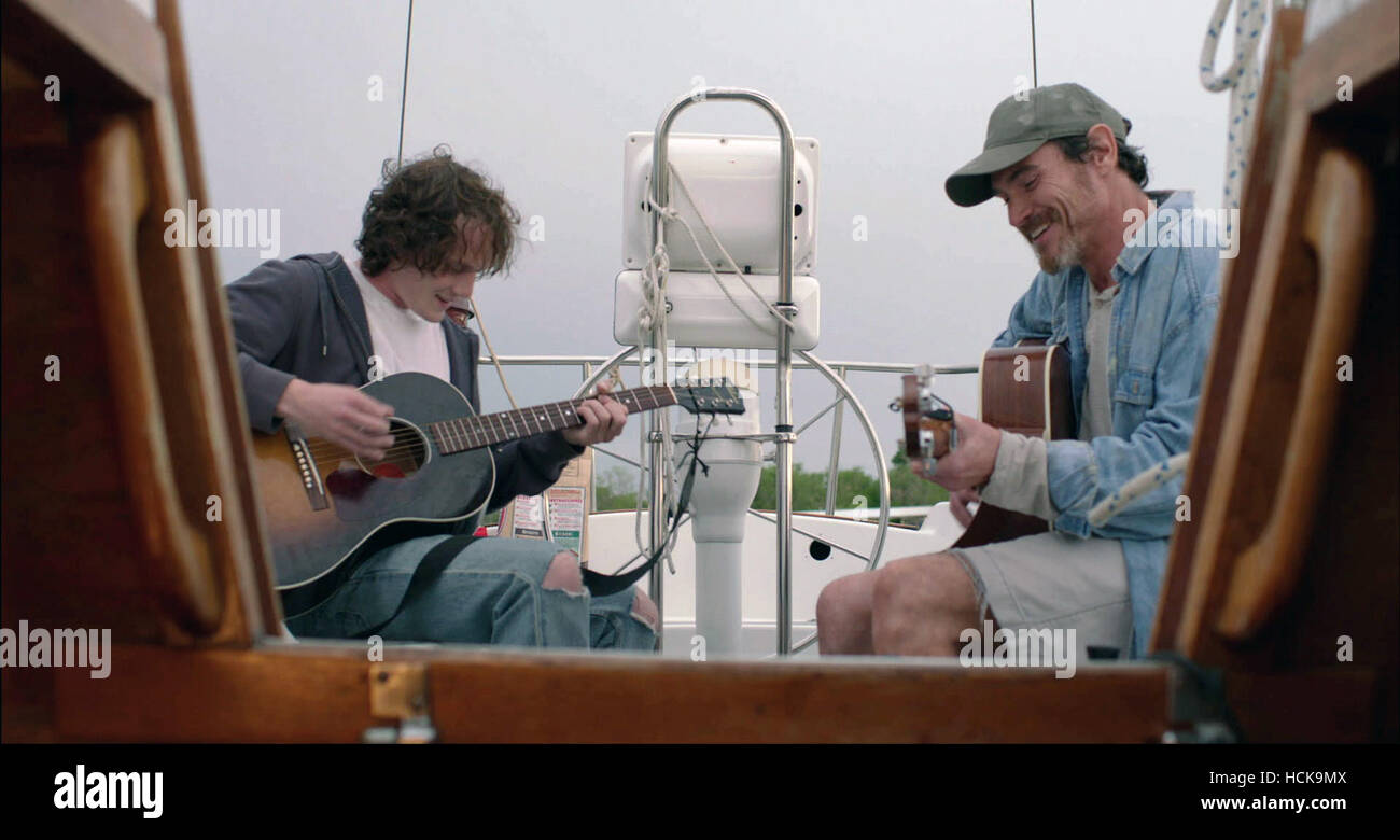 RUDDERLESS, l-r: Anton Yelchin, Billy Crudup, 2014. ph: J.R. Cooke ...